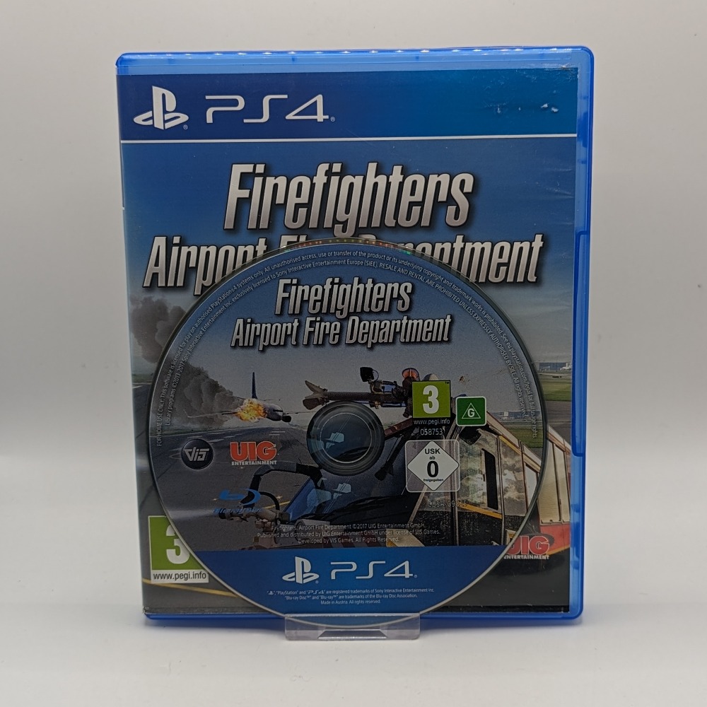 Pre-owned Firefighters: Airport Fire Department (PS4) - Own4Less